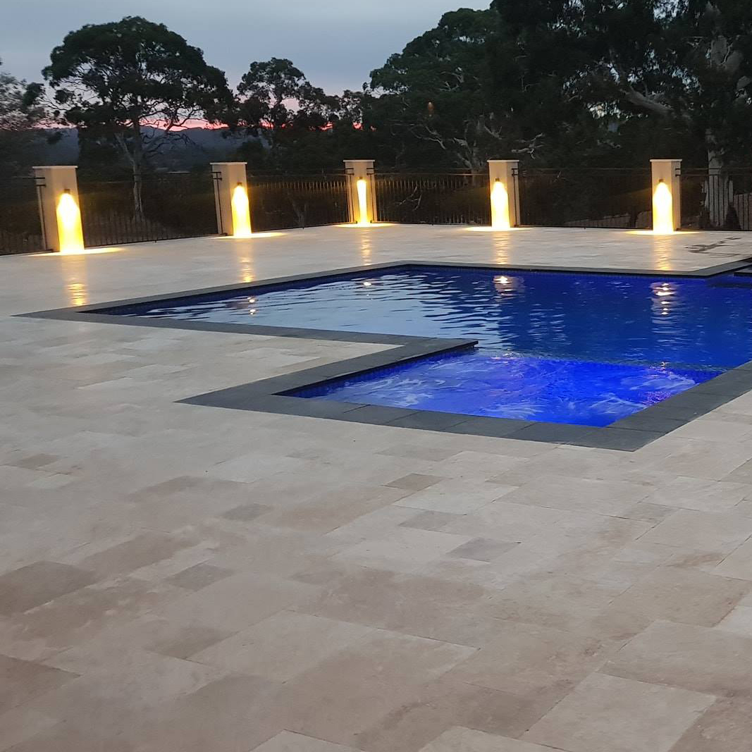 Classic Cream Travertine Adelaide | Travertine Tiles and Pavers Adelaide