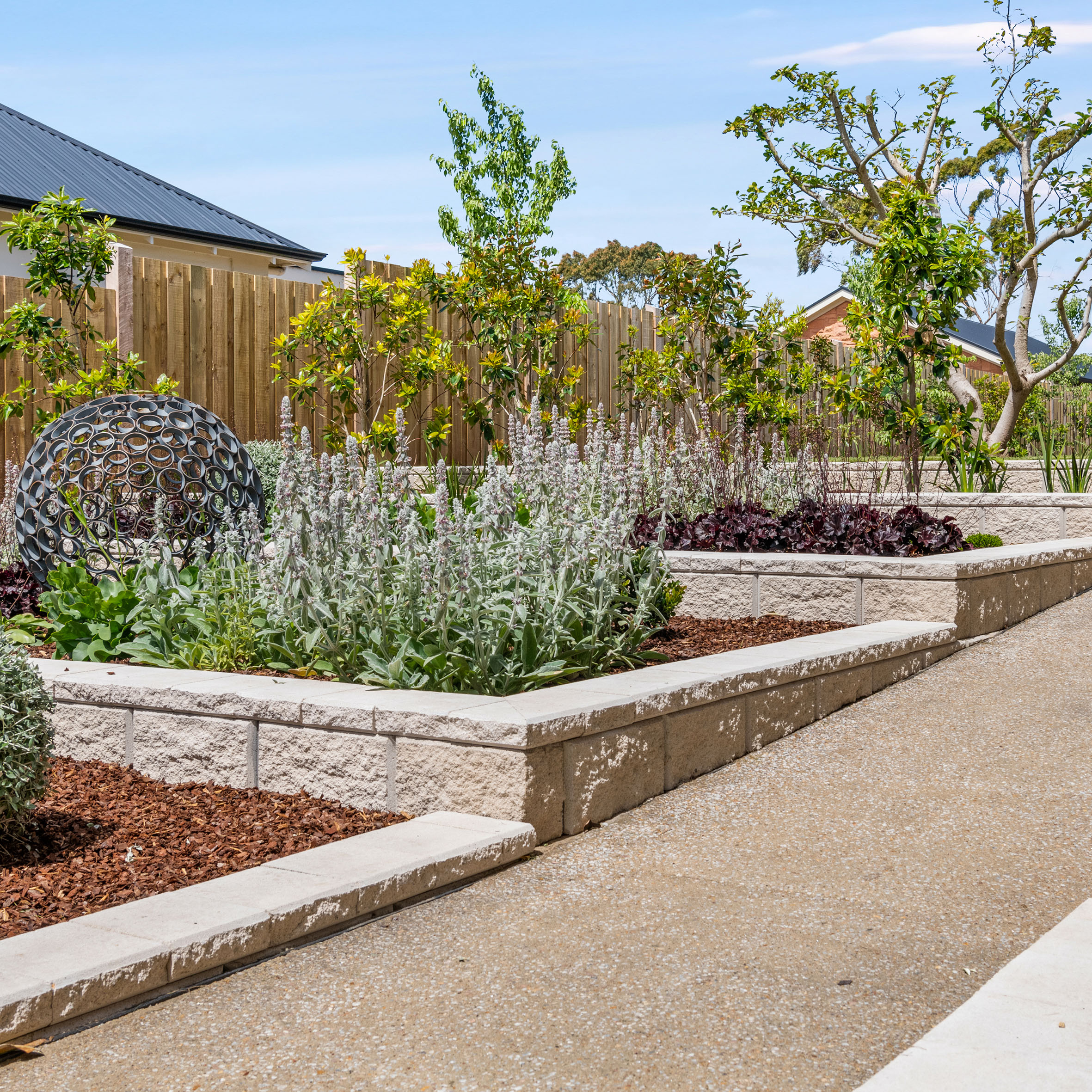 Textured Easy Lock Block - Retaining Wall Tasman Blocks